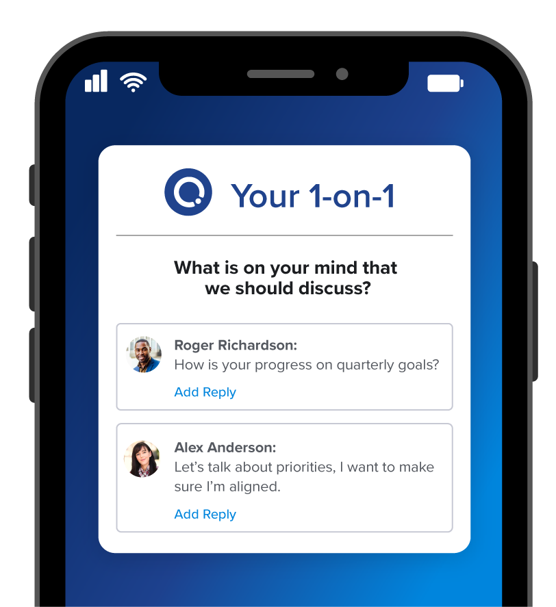 One on One Meeting Software | Quantum Workplace