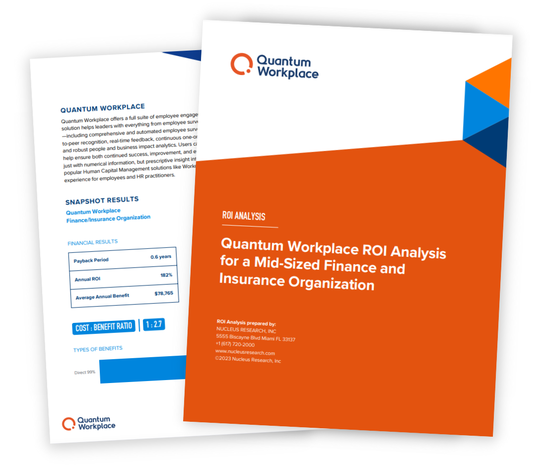 ROI calculator | Quantum Workplace