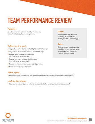 16 Performance Review Templates for HR