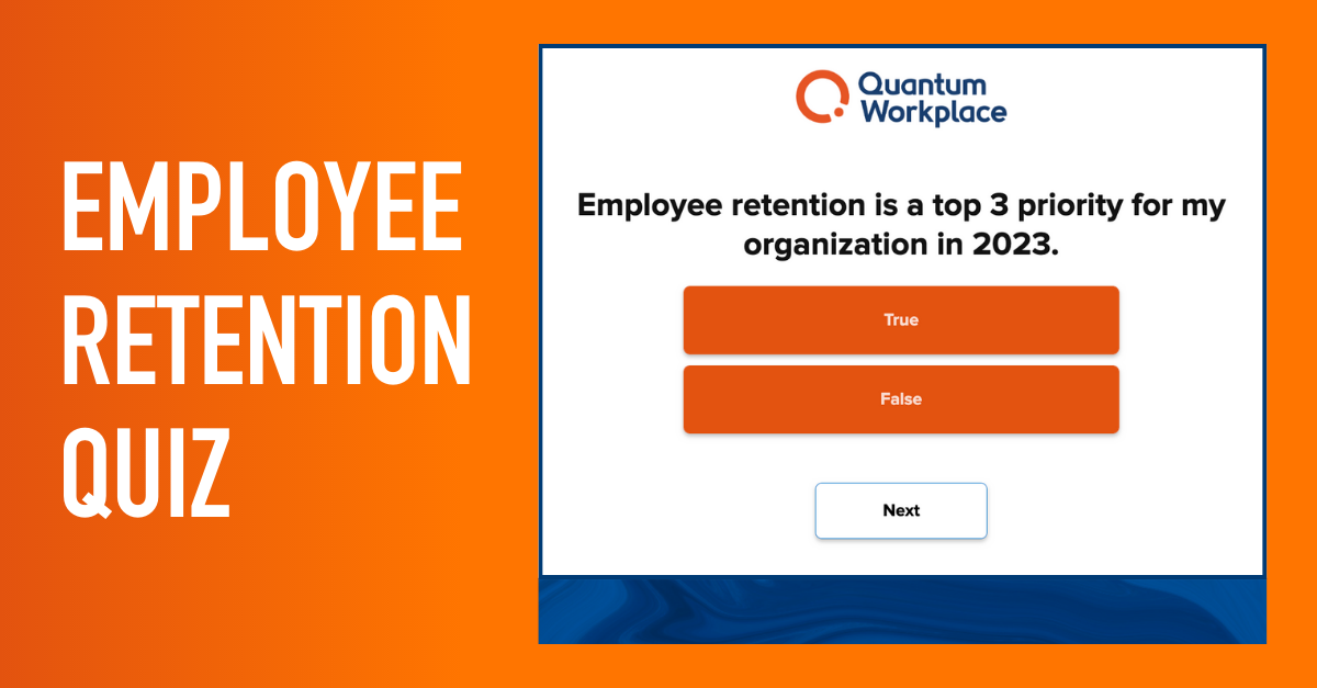 Employee Retention Quiz | Quantum Workplace