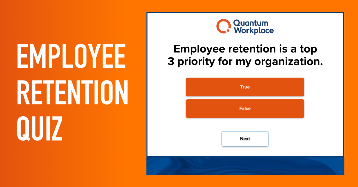 Employee Retention Quiz | Quantum Workplace
